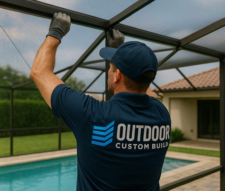 Screen Enclosures & Pool Cages – Outdoor Custom Build